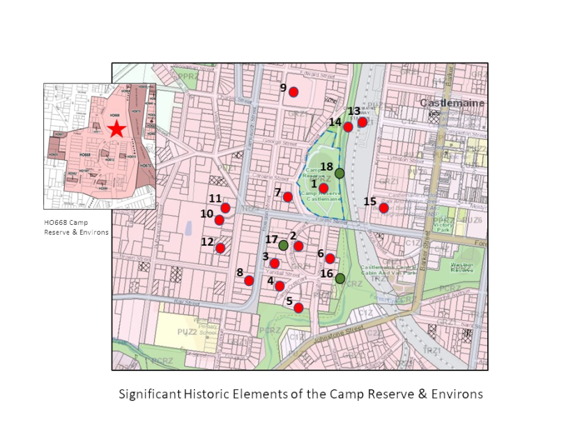 Heritage Overlay - Gold Camp Castlemaine