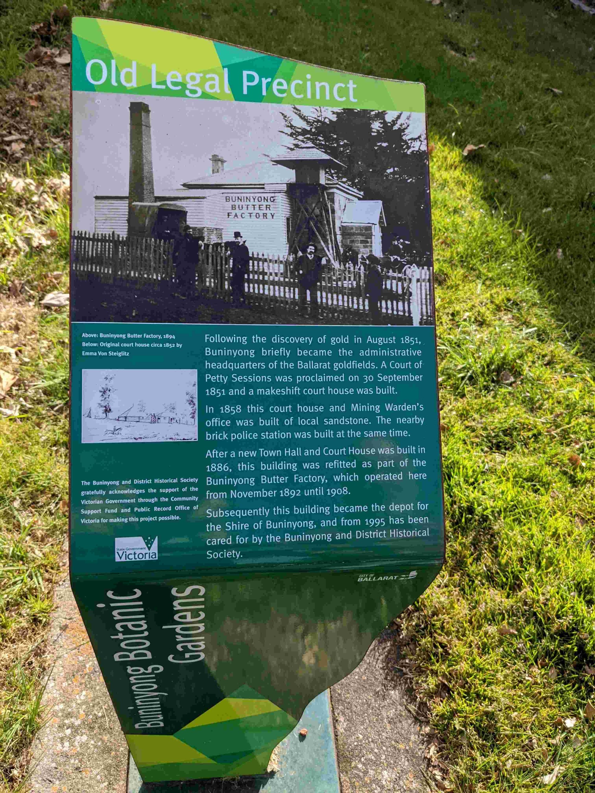 Camp Reserve – What’s in a Sign? – Gold Camp Castlemaine